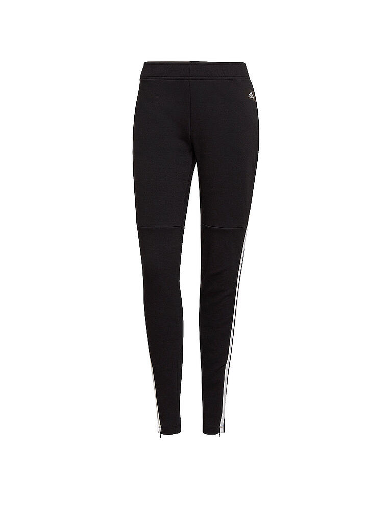 Adidas Damen Jogginghose Sportswear 3 Streifen Skinny Schwarz Xs
