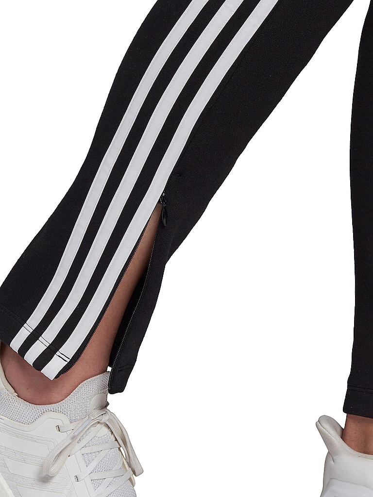 Adidas Damen Jogginghose Sportswear 3 Streifen Skinny Schwarz Xs