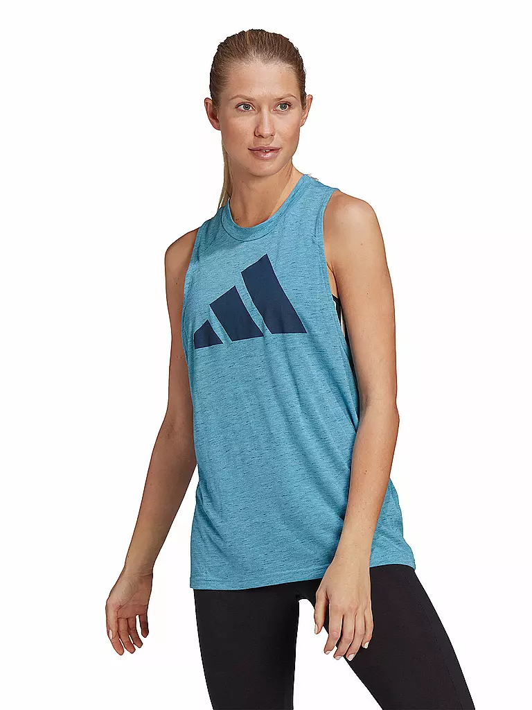 ADIDAS Damen Tank Winners 2.0 blau