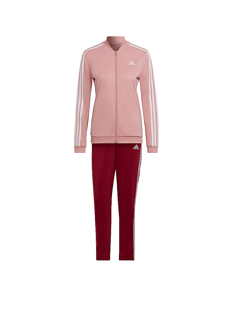 ADIDAS Damen Trainingsanzug 3 Streifen lila