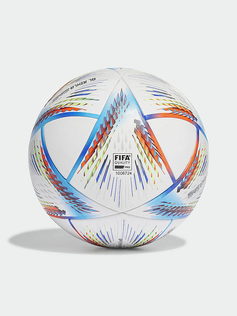 ADIDAS Fußball Al Rihla Competition Ball WM 2022 weiß