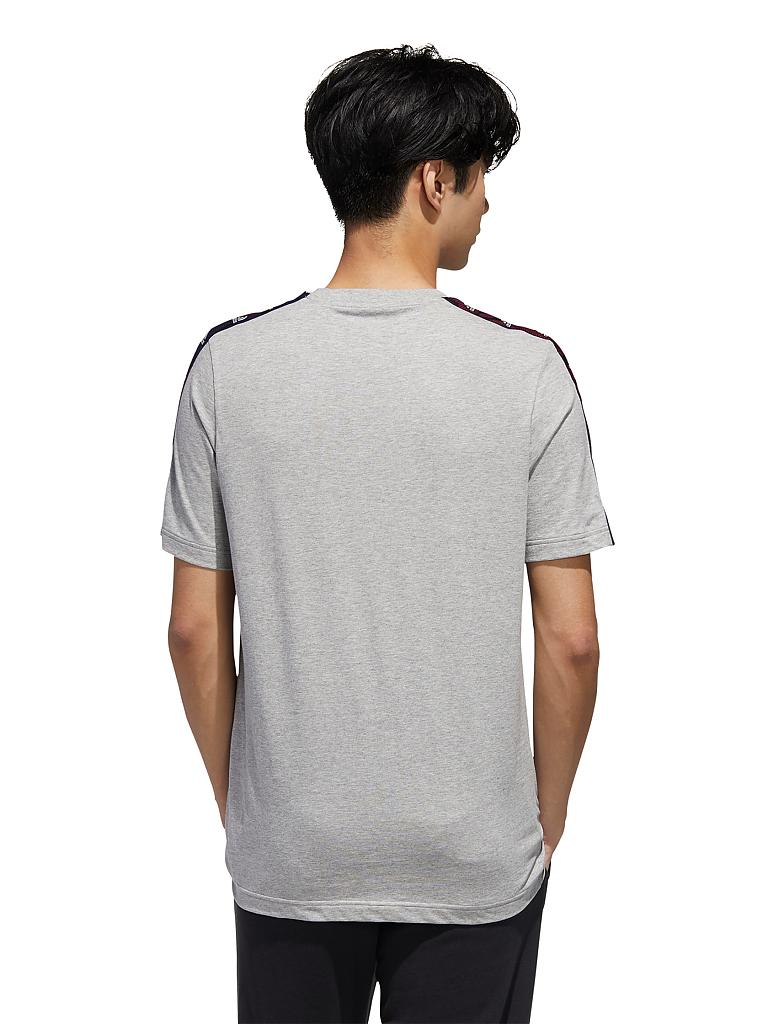 ADIDAS Herren T-Shirt Essentials Logotape grau ADIDAS Herren T-Shirt Essentials Logotape grau