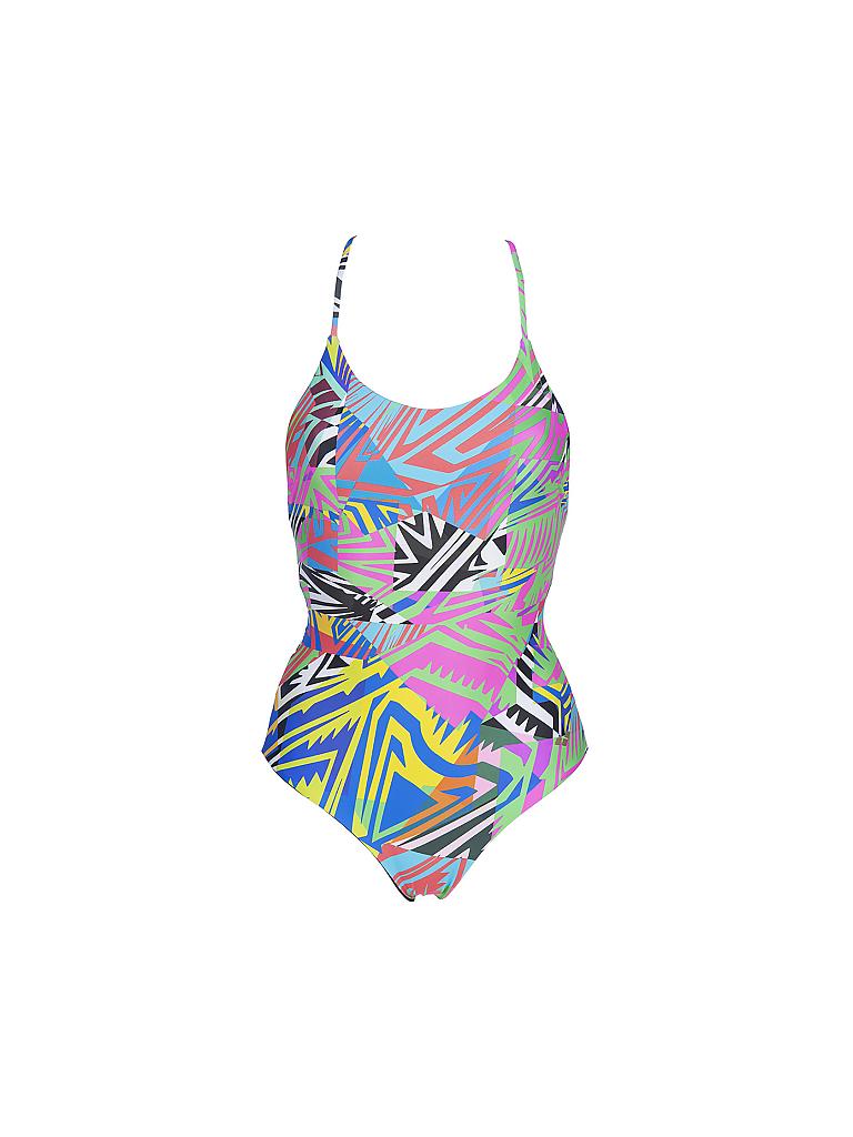 ARENA Damen Badeanzug Twist Back bunt