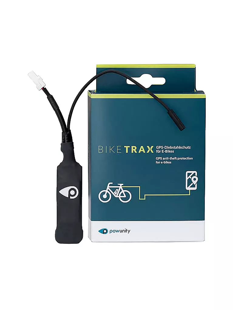 Bike Trax GPS Tracker Shimano EP8 für E-Bikes schwarz