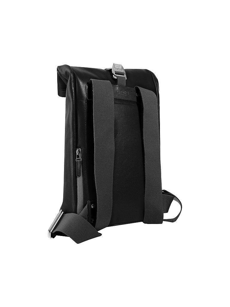 BROOKS ENGLAND Rucksack Pickwick Reflective Leather schwarz