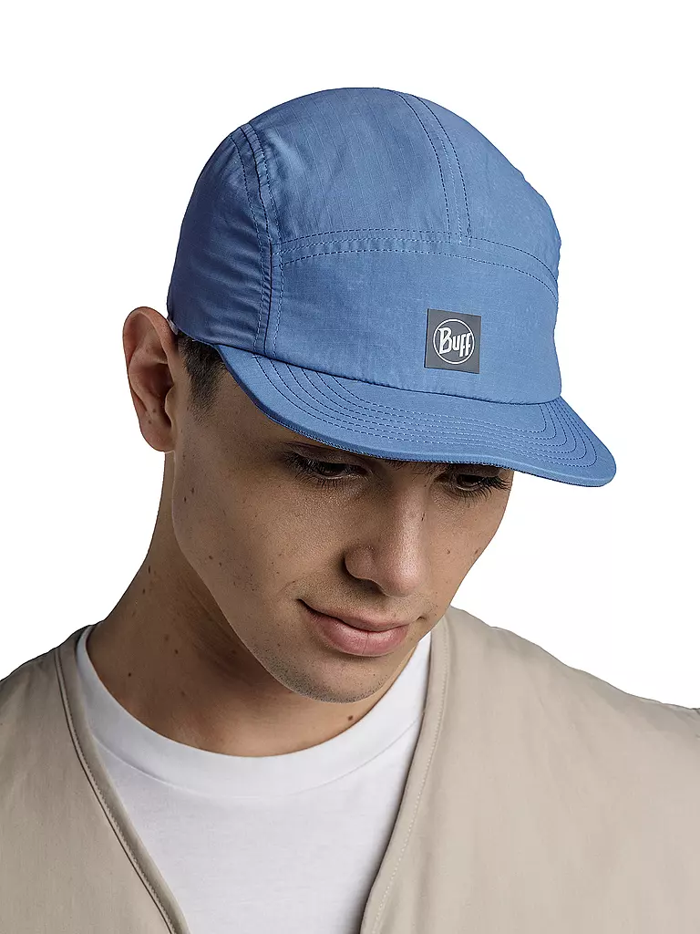 BUFF Kappe 5 Panel Explore blau