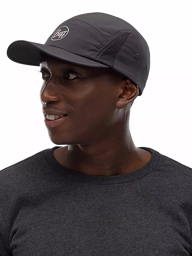 BUFF Kappe Run Cap R-Solid Black schwarz