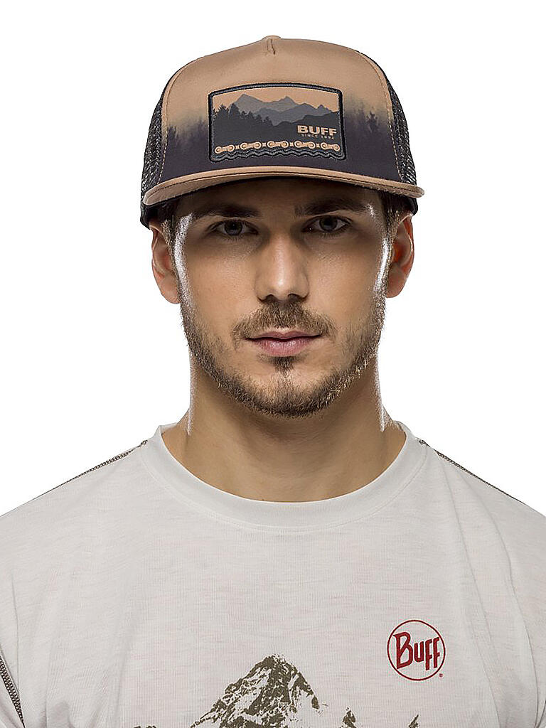 BUFF Kappe Trucker Cap Anwar Brown braun