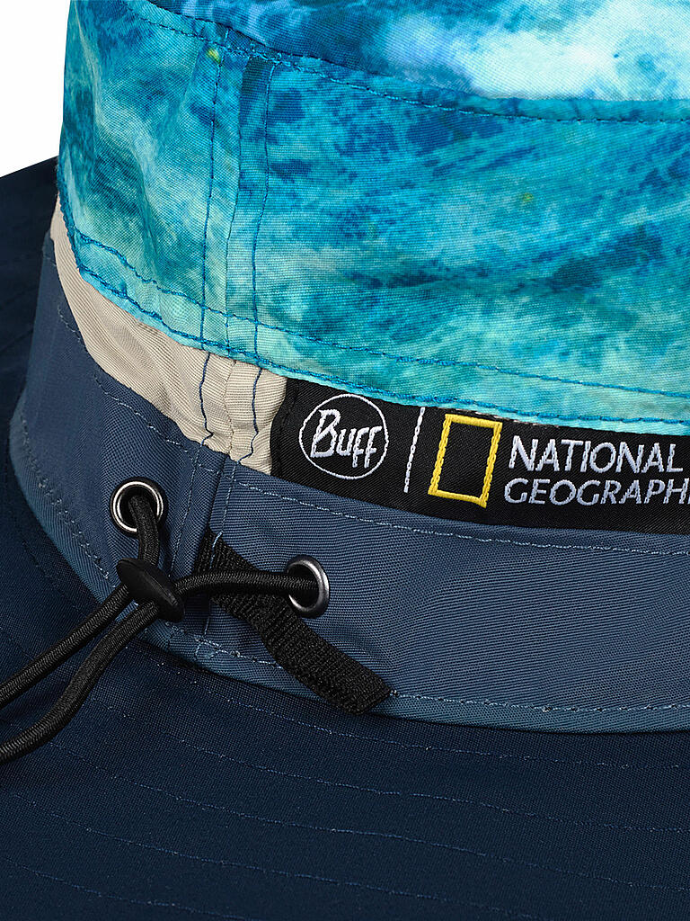 BUFF Sonnenhut National Geographic Booney blau