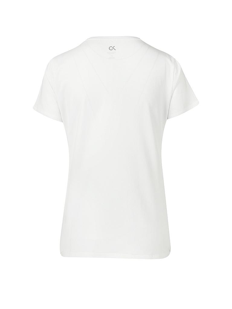 CK PERFORMANCE Damen Fitness-Shirt Logo weiß