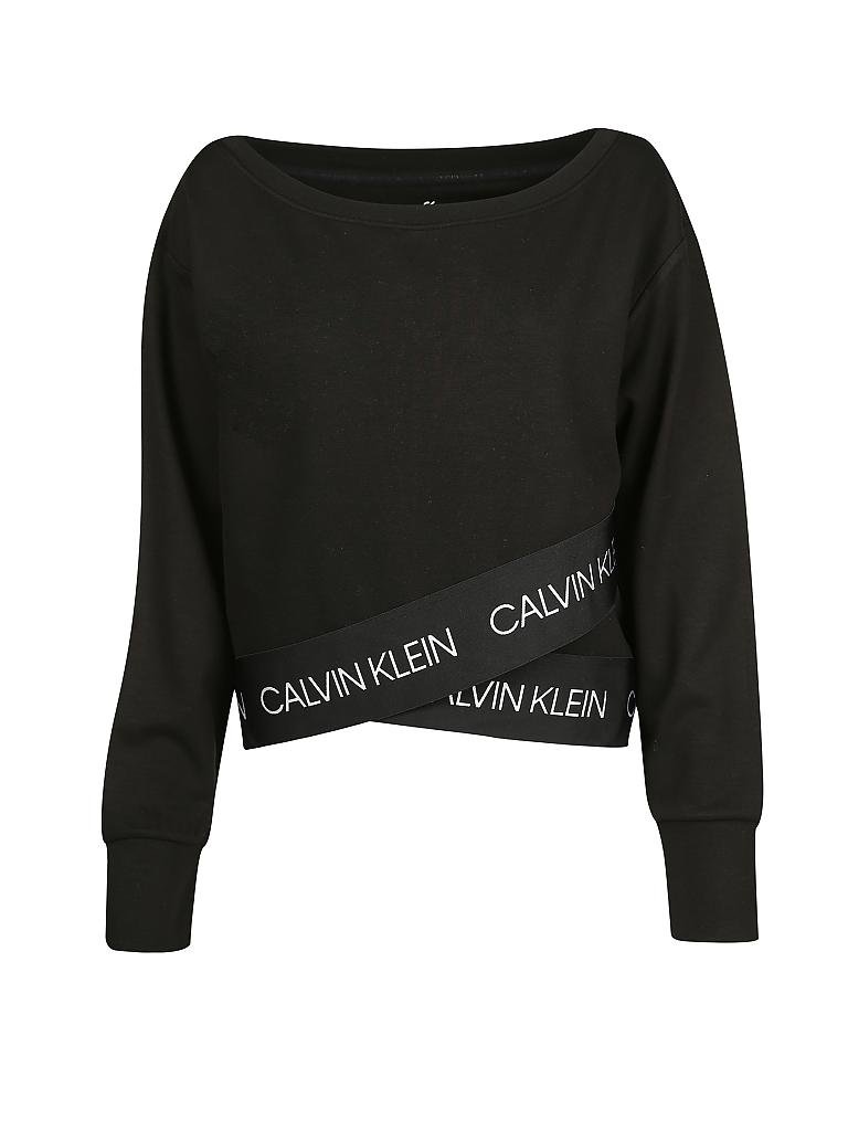 CK PERFORMANCE Damen Fitness-Sweater Logo schwarz