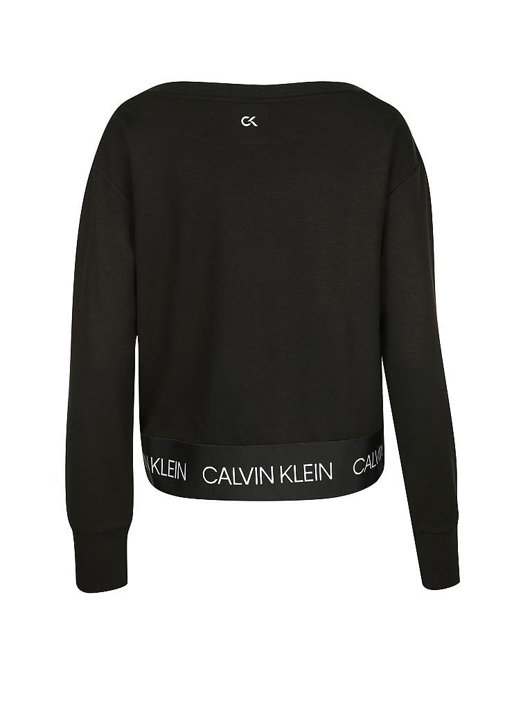 CK PERFORMANCE Damen Fitness-Sweater Logo schwarz