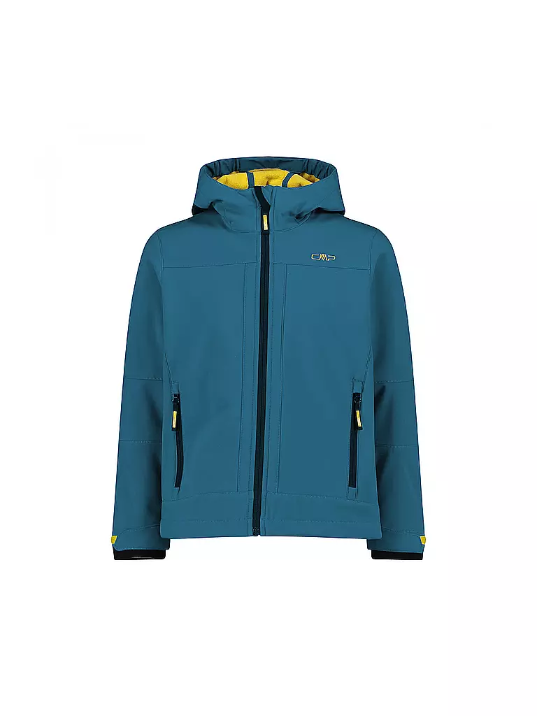 CMP Jungen Softshelljacke Boy Fix Hood petrol