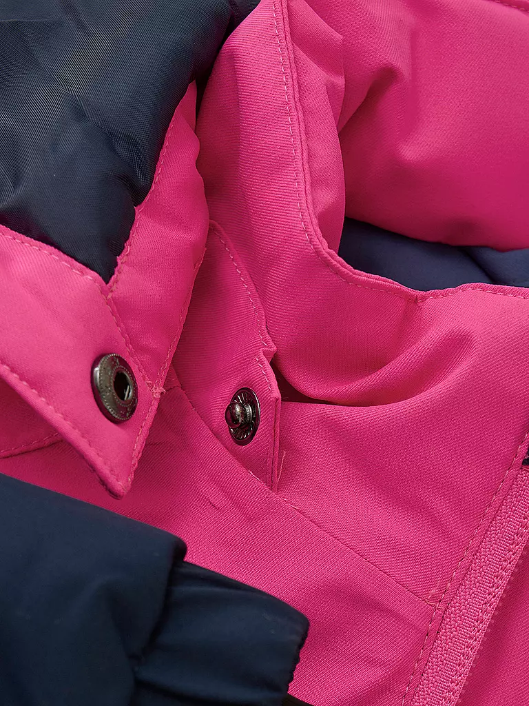 COLOR KIDS Mädchen Skianzug Set Colorblock pink