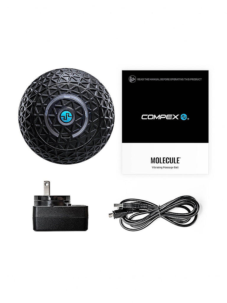 COMPEX Vibrationsmassageball Molecule™ Compact schwarz