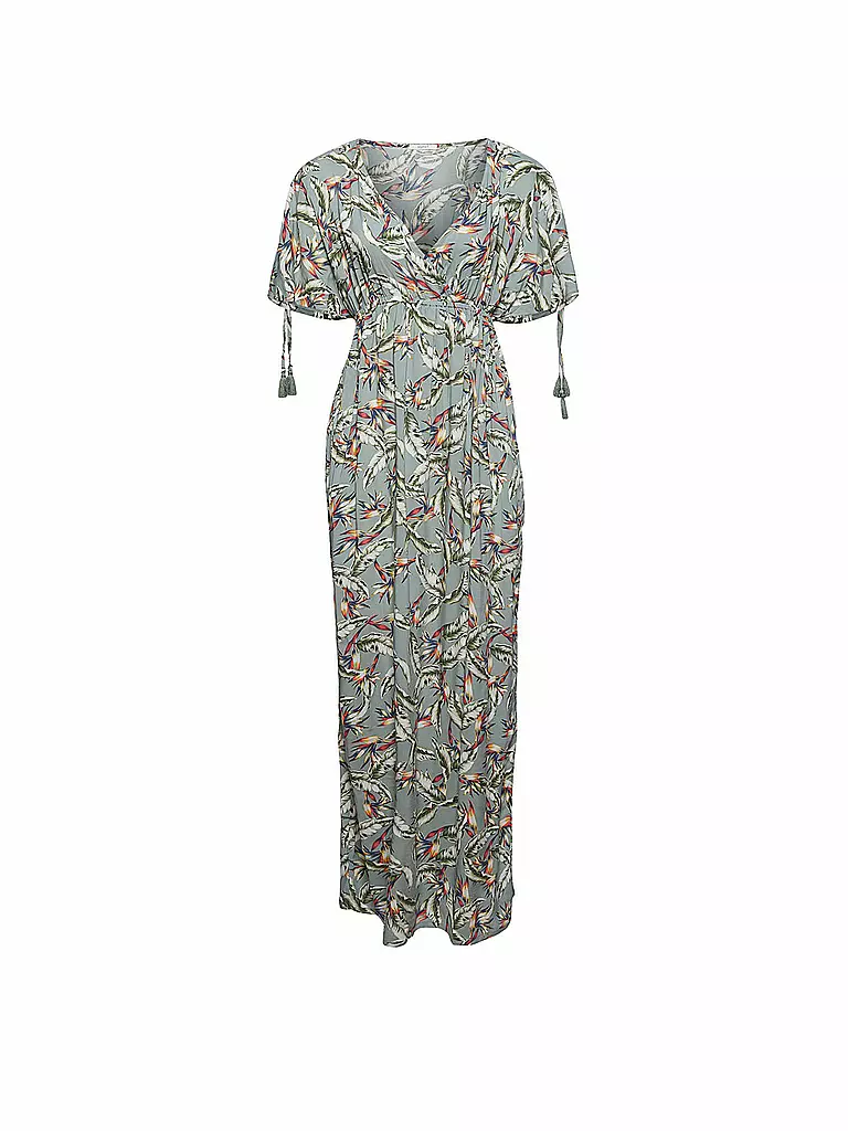 ESPRIT Damen Strandkleid Panama Beach grün