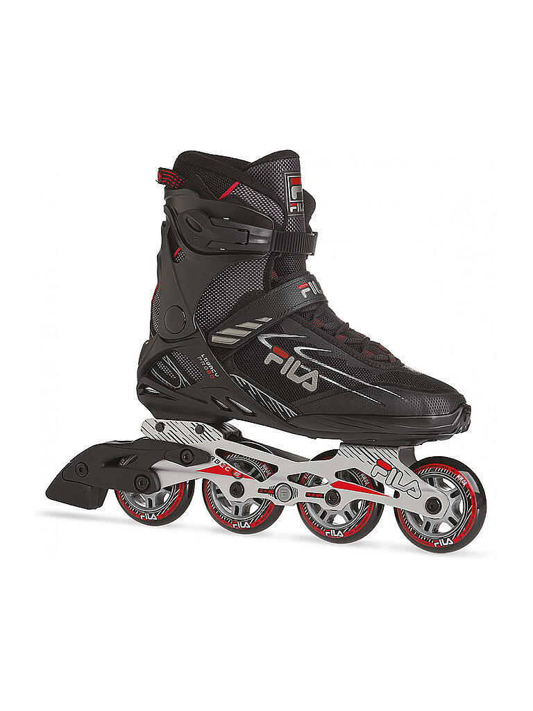 FILA Inline Skates Legacy Pro 80 Schwarz/Rot rot