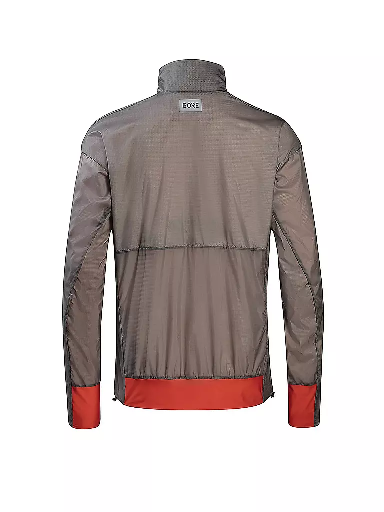 GOREWEAR Herren Laufjacke Drive GORE-TEX INFINIUM grau