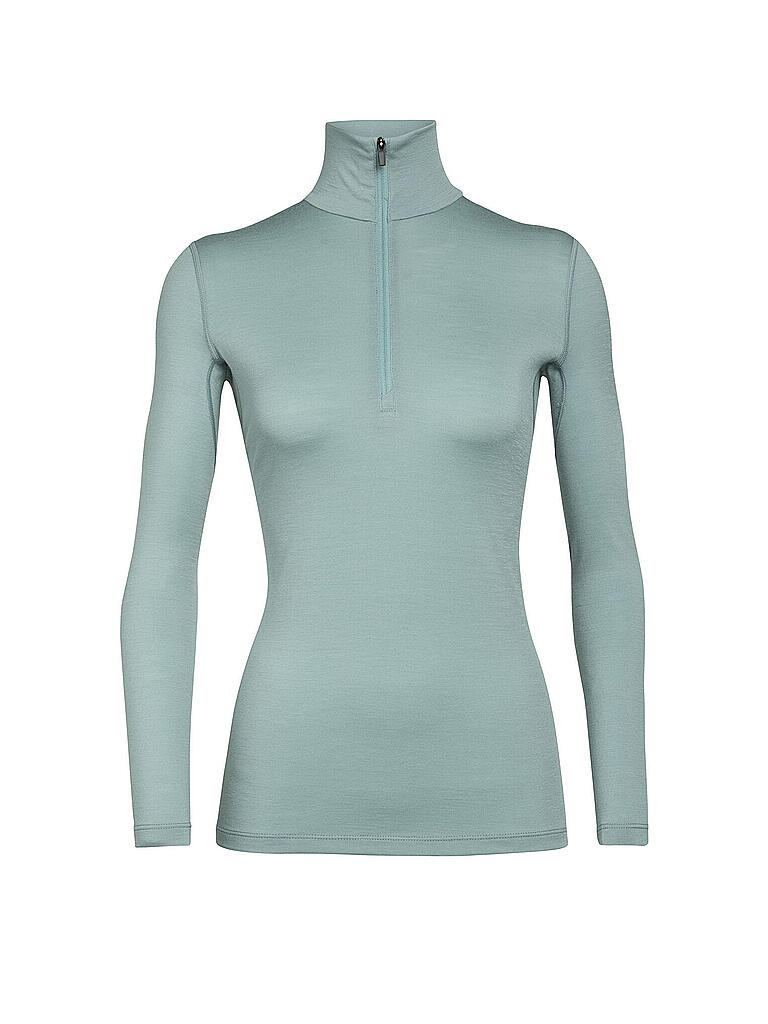 ICEBREAKER Damen Funktionsshirt Merino 200 Oasis Long Sleeve Half Zip Curve 999