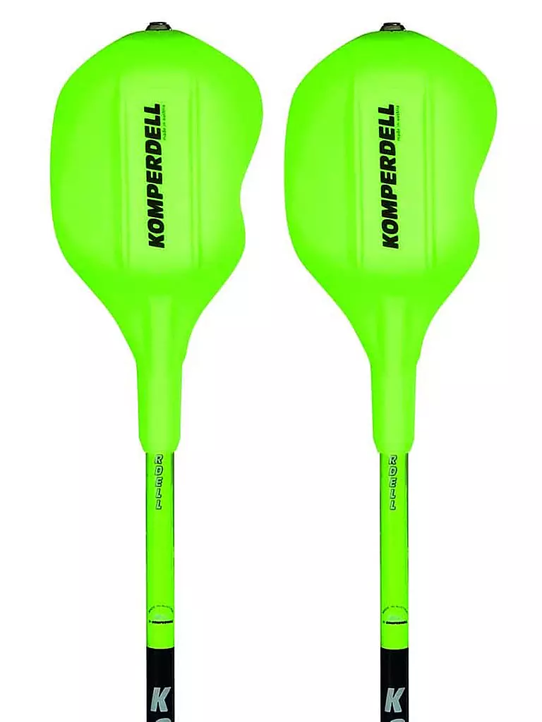 KOMPERDELL Skistöcke Nationalteam Carbon Slalom 12,3 grün