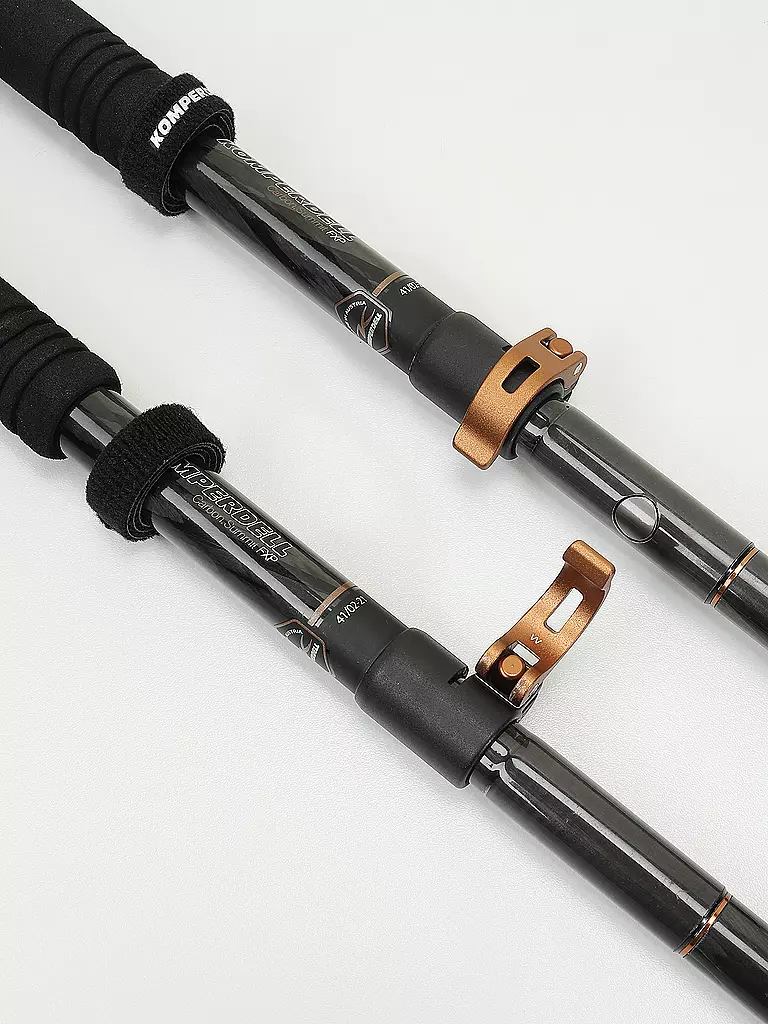 KOMPERDELL Trekkingstöcke Carbon FXP.4 Summit Vario schwarz