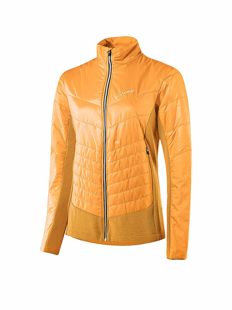 LÖFFLER Damen Langlauf Hybridjacke PL60 orange