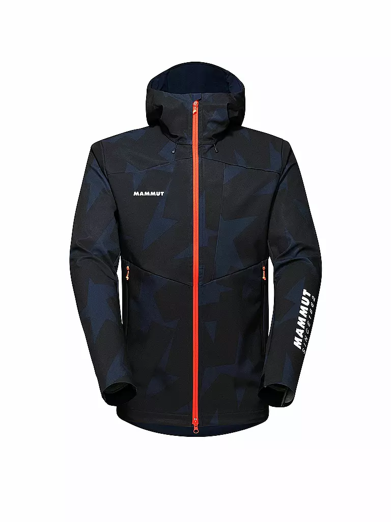 MAMMUT Herren Wanderjacke Softshell 160 Jahre blau