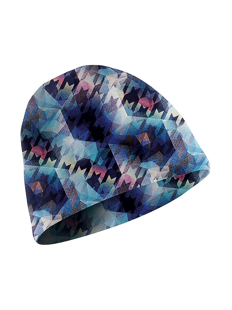 MATT Beanie Premium Cap-Rooster blau