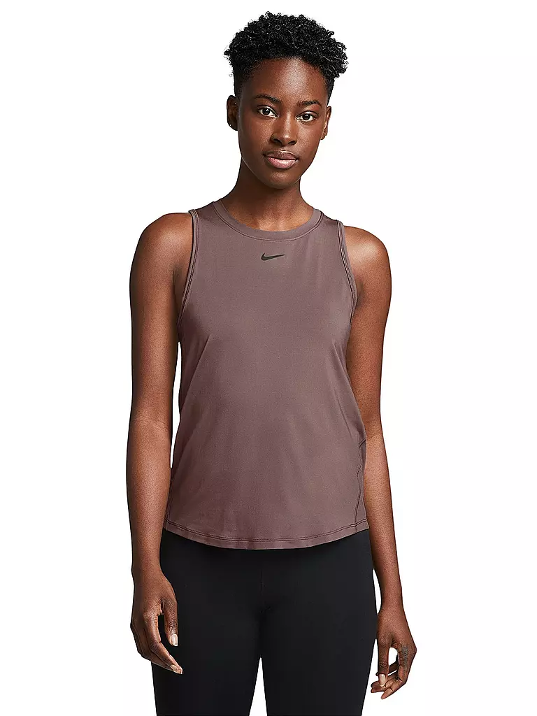 NIKE Damen Fitnesstank One Classic Dri-FIT kupfer