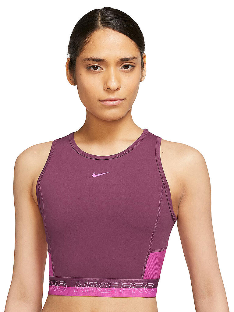 NIKE Damen Fitnesstank Pro Dri-FIT lila
