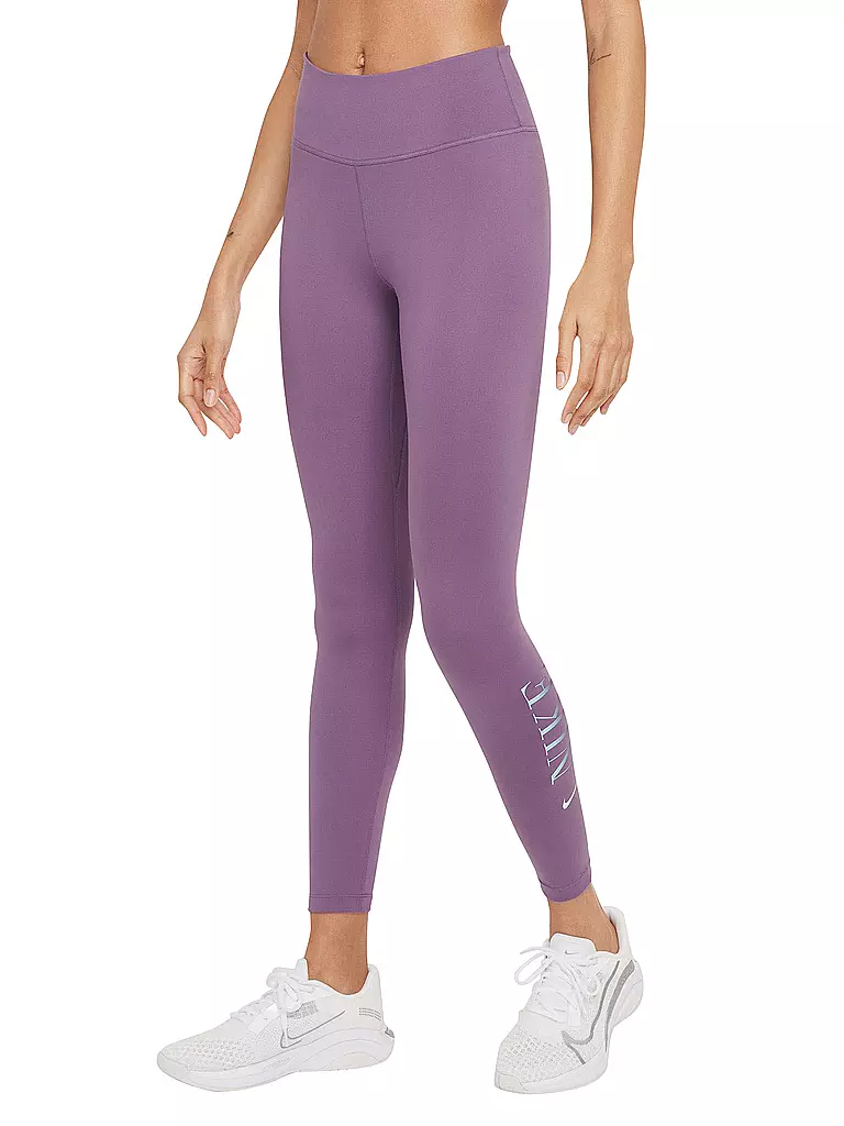 NIKE Damen Fitnesstight Dri-FIT One lila