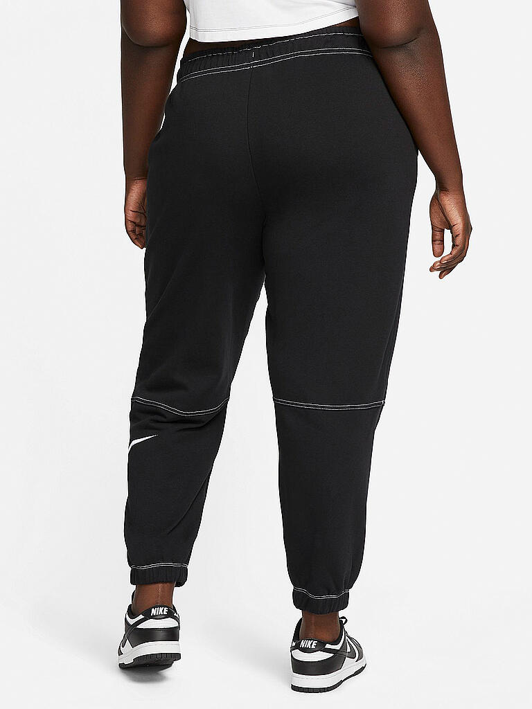 Nike Damen Jogginghose Sportswear Swoosh Schwarz