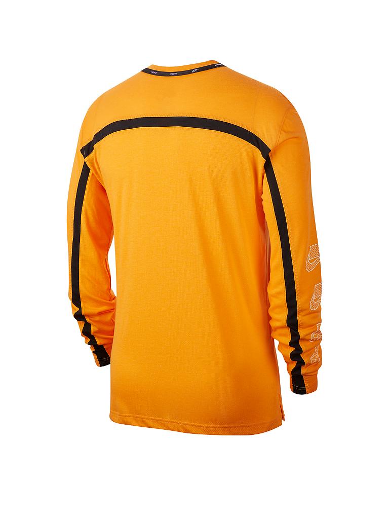 NIKE Herren Fitness-Shirt Dri-FIT orange