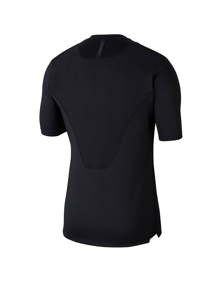 NIKE Herren Fitness-Shirt Pro AeroAdapt schwarz