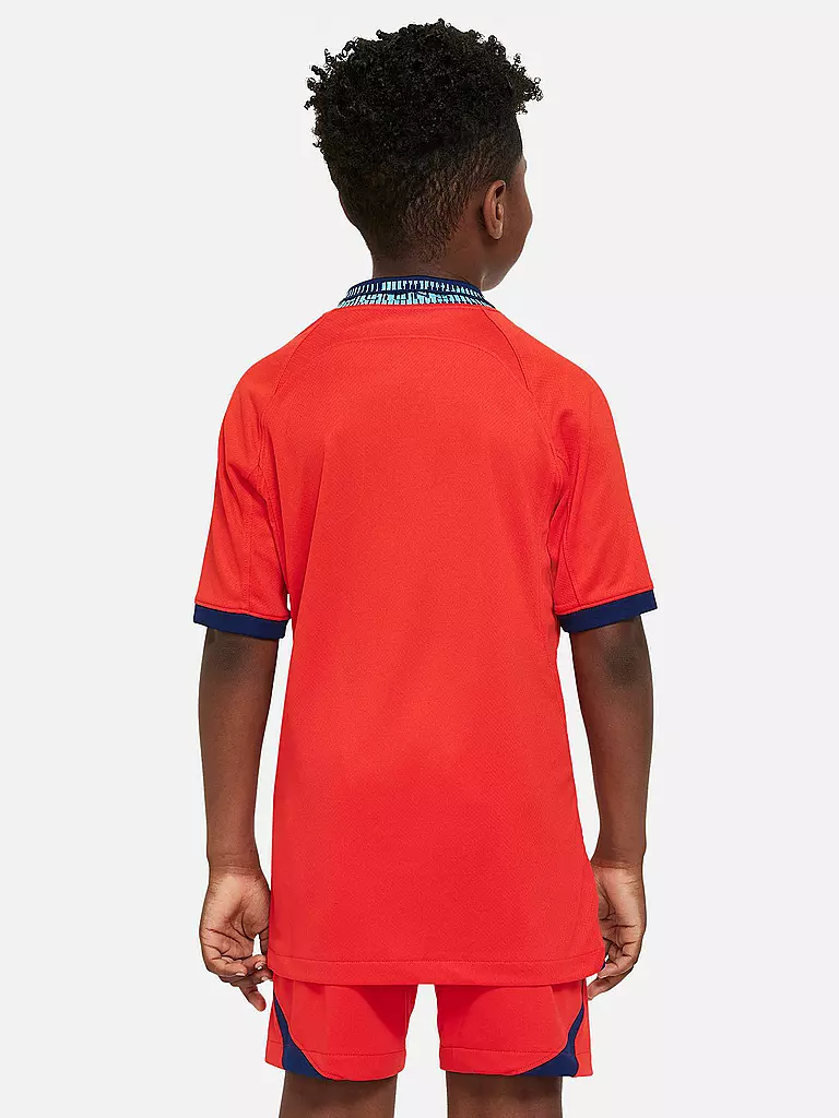 NIKE Kinder Auswärtstrikot England WM 2022 rot