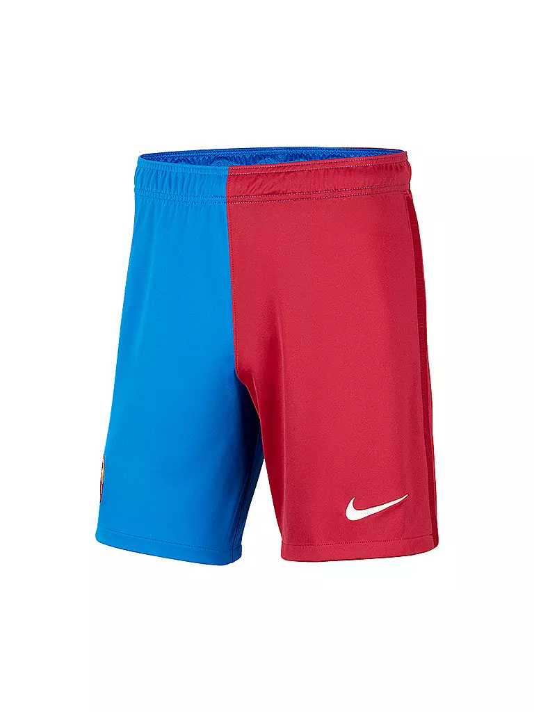 NIKE Kinder Heimshort FC Barcelona Stadium 21/22 bunt