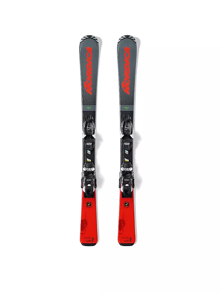 NORDICA Kinderski Set Team J R FDT (70-90) + JR 4.5 FDT grau