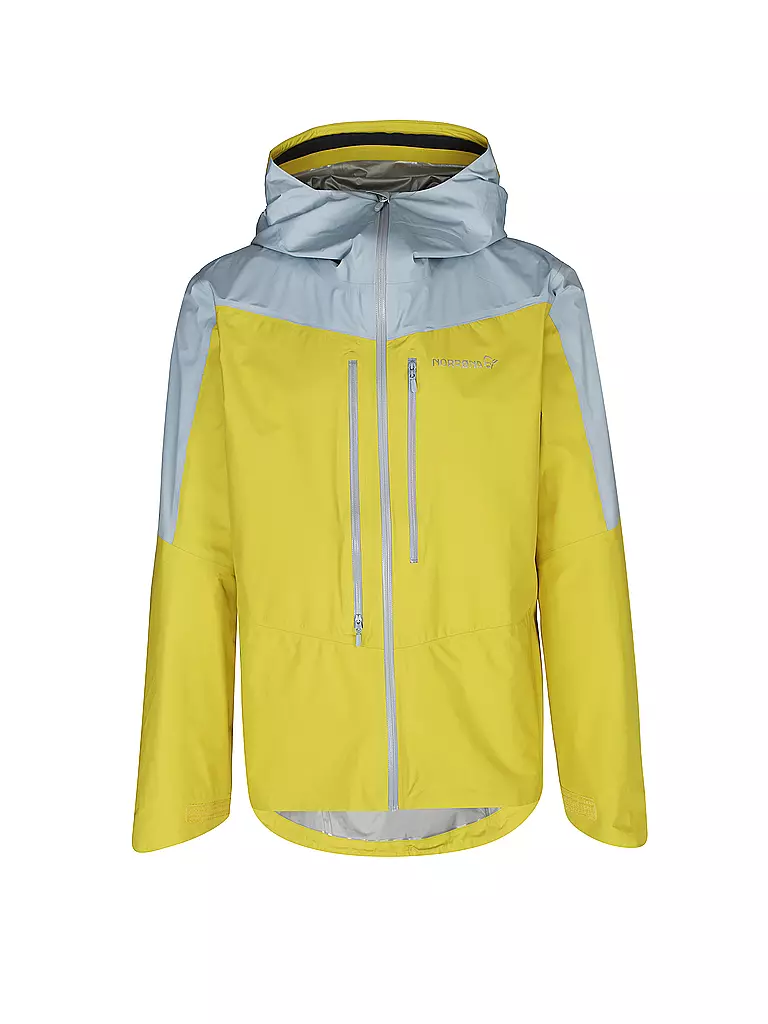 NORRØNA Herren Wanderjacke falketind Gore-Tex Paclite gelb