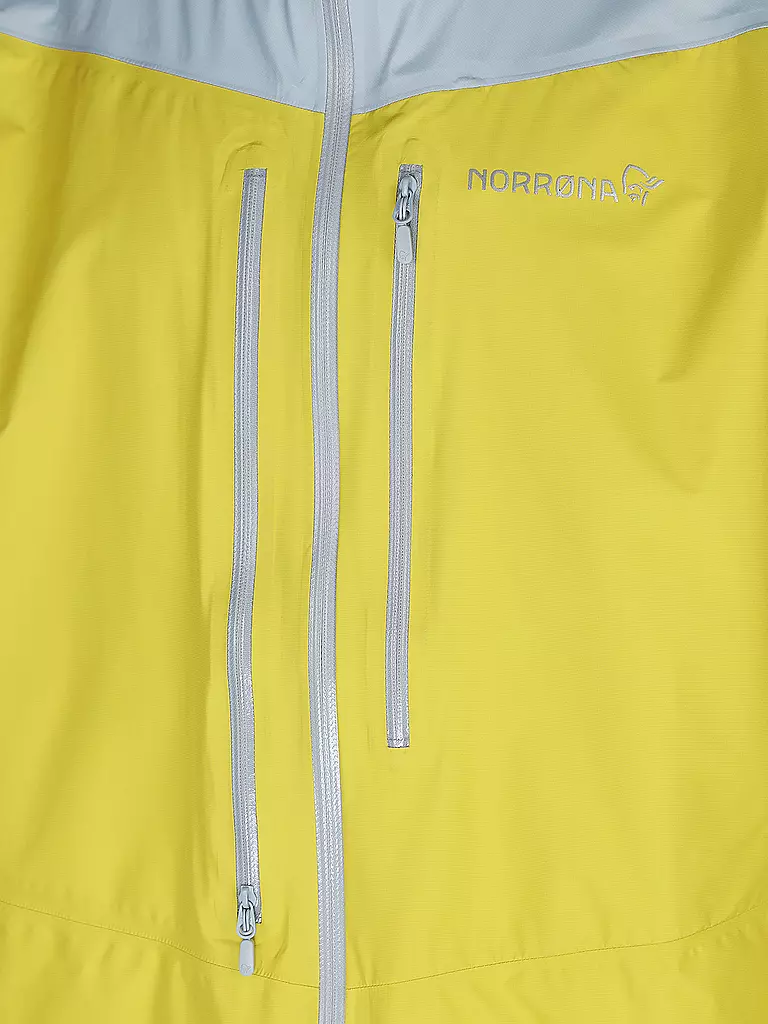 NORRØNA Herren Wanderjacke falketind Gore-Tex Paclite gelb