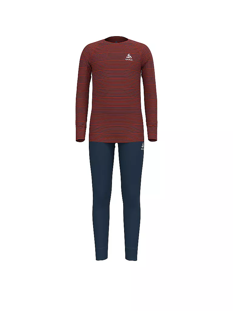 ODLO Kinder Funktionswäsche Active Warm ECO bunt