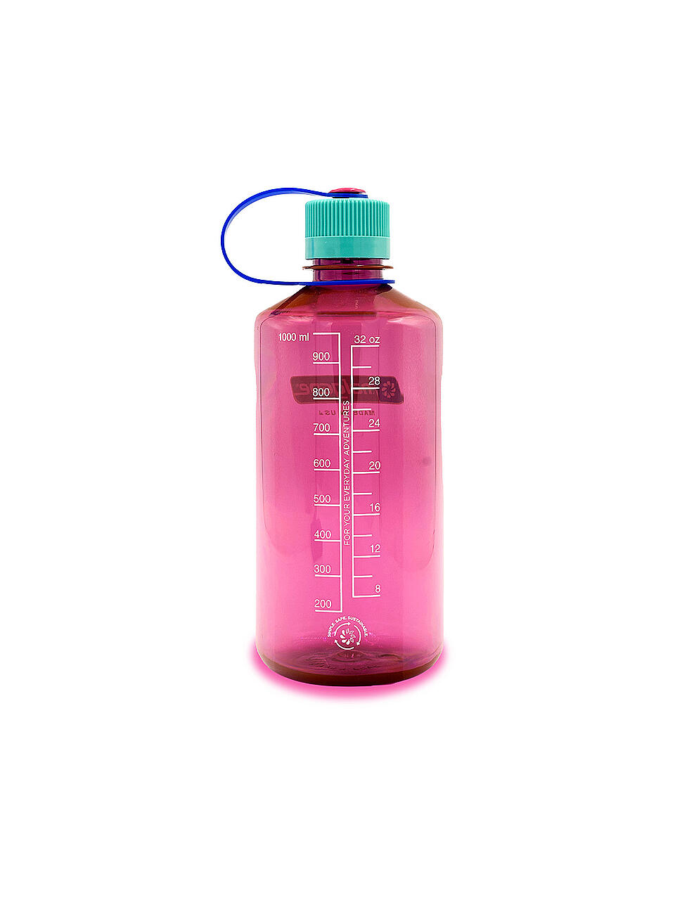 NALGENE Trinkflasche Narrow Mouth Sustain 1L pink