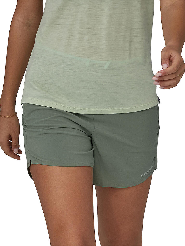 PATAGONIA Damen Short Multi Trails 5½" dunkelgrün