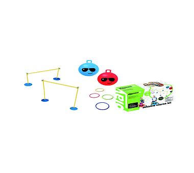 PLAYZONE-FIT Hindernisparcour Obstacle Race Set bunt