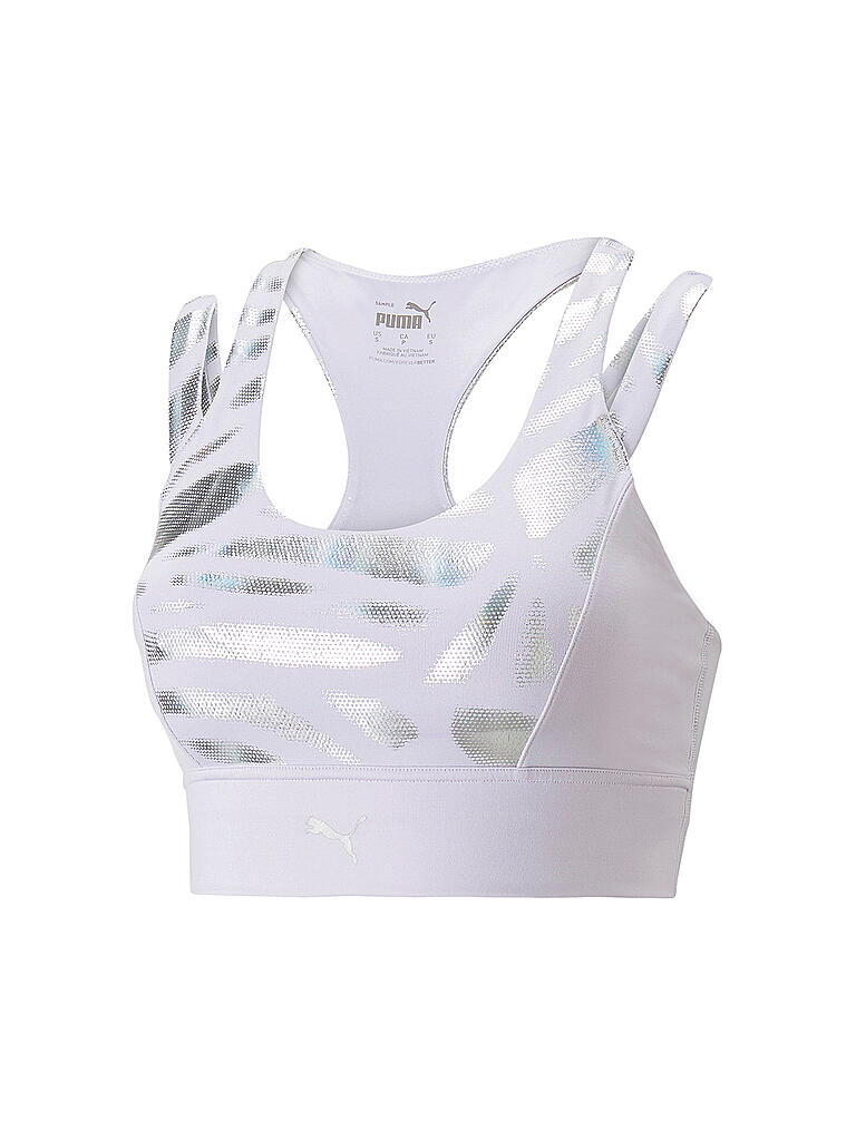 PUMA Damen Sport-BH Nova Shine EVERSCULPT Mid Impact lila