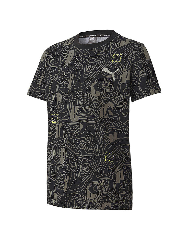 PUMA Jungen T-Shirt Active Sports schwarz