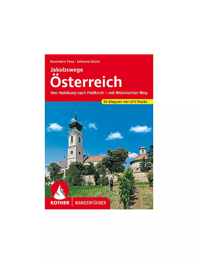 ROTHER Wanderführer Jakobswege Österreich keine Farbe