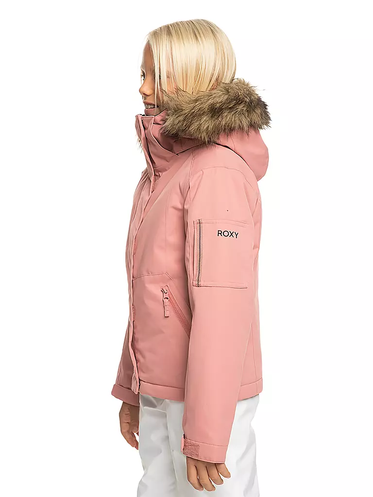 ROXY Mädchen Snowboardjacke Meade rosa