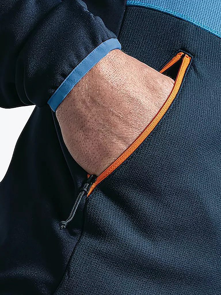 SCHÖFFEL Herren Touren Fleecejacke Lodron M blau