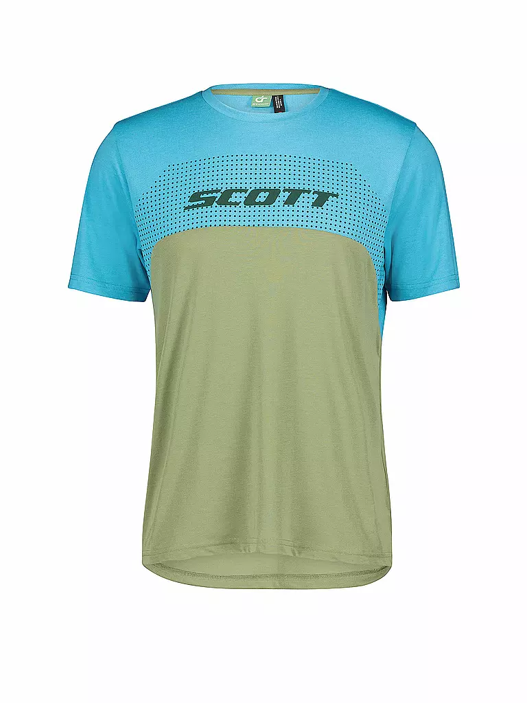 SCOTT Herren Radshirt Trail Flow DRI SS blau