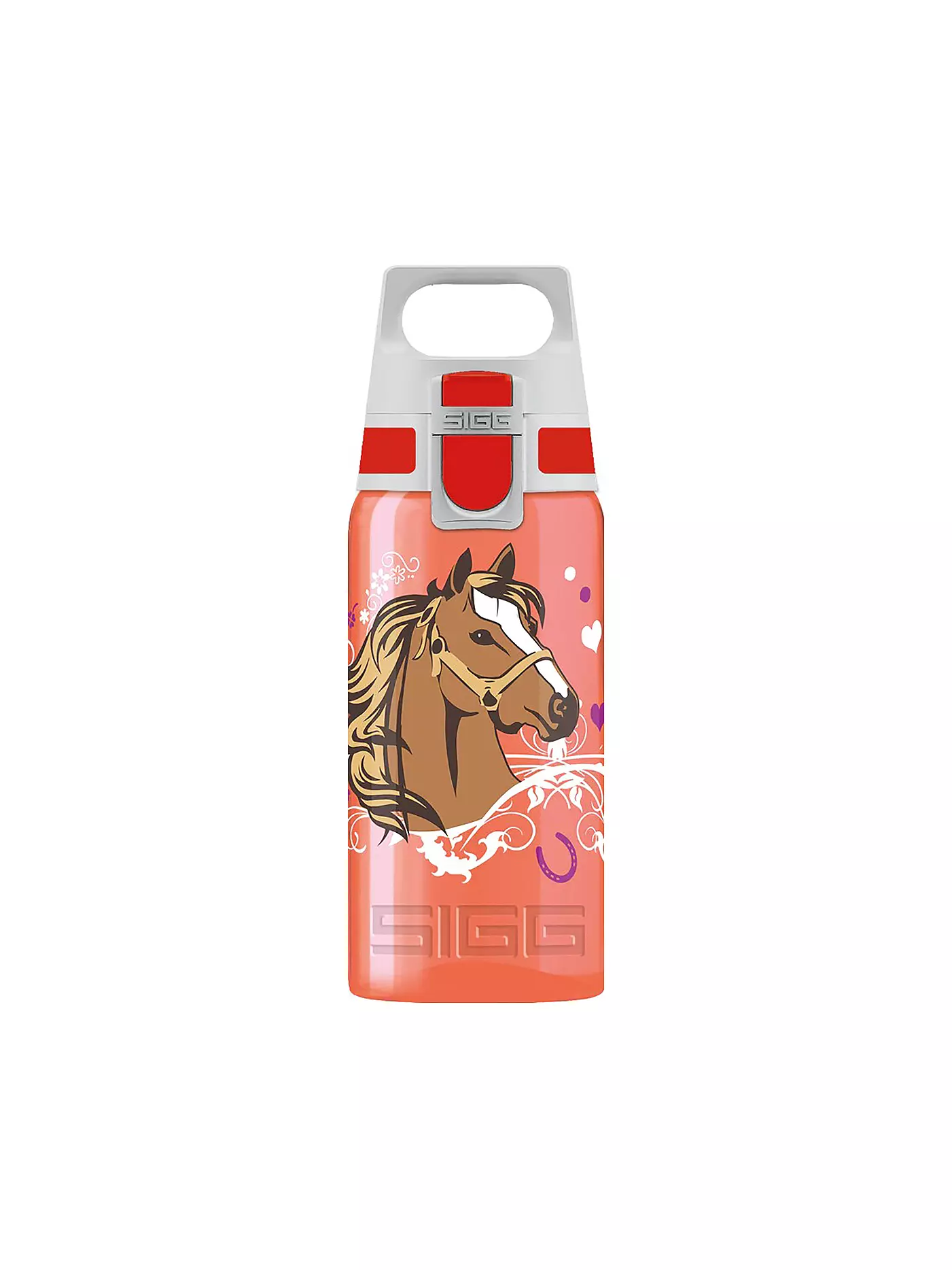 SIGG Kinder Trinkflasche Viva One Horses 500ml rot